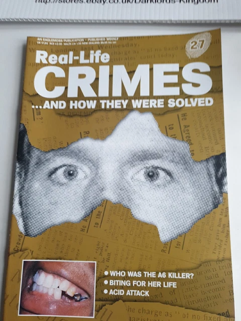 REAL LIFE CRIMES magazine... And How They Were Solved. Vol 1 Issue #27 ...