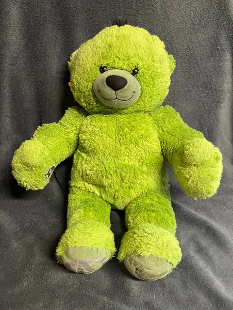 BUILD A BEAR Marvel Avengers Incredible Hulk Teddy Bear 🟢 £6.95 ...