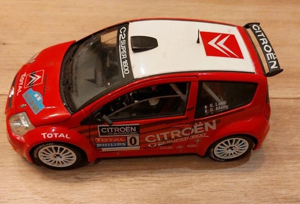 RARE !! CITROEN C2 Super 1600 LOEB 1/18 Rallye France Var 2003 WRC ...