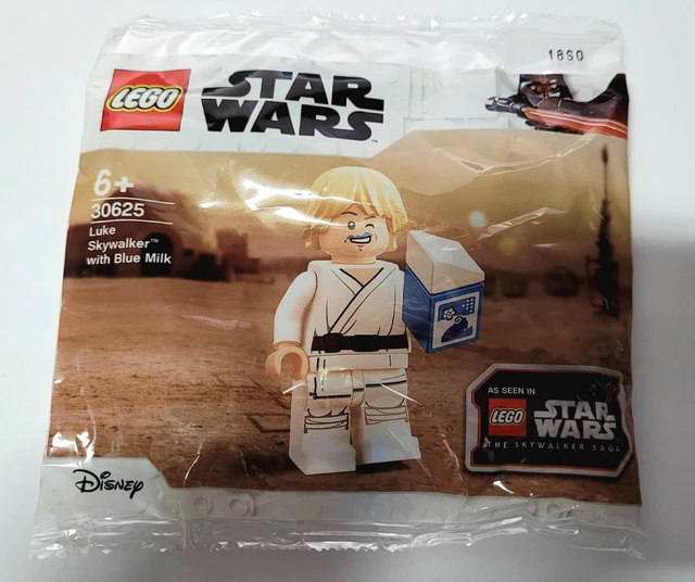 LEGO LUKE SKYWALKER Blue Milk Polybag- limited edition 30625 - target ...