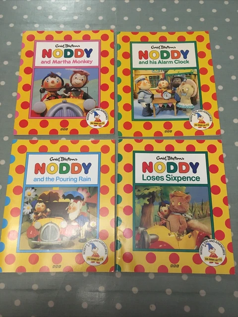 NODDY BOOKS TOYLAND Adventures Book Bundle BBC Books Enid Blyton Stories £7.00 - PicClick UK
