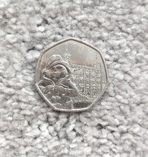 **RAREST 50P COIN** PADDINGTON BEAR Tower of London COLLECTORS ITEM £ ...