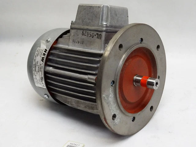HEW MOTORE ELETTRICO RF80L/4T 1410/2450 U/min 0,75/1,3 kW/nuovo EUR 119 ...