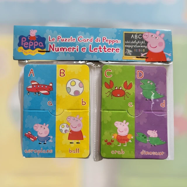 PEPPA PIG FLASH Cards Learning Aid Phonics £1.95 - PicClick UK