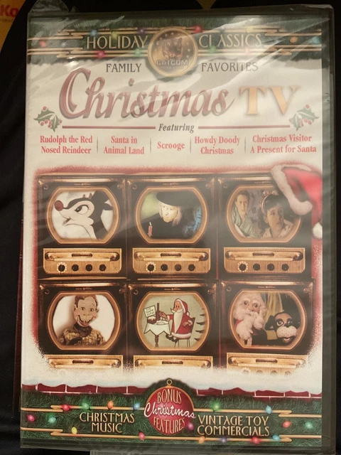 CHRISTMAS TV (HOLIDAY Classics, Nostalgic Family Favorites) DVD [SEALED ...