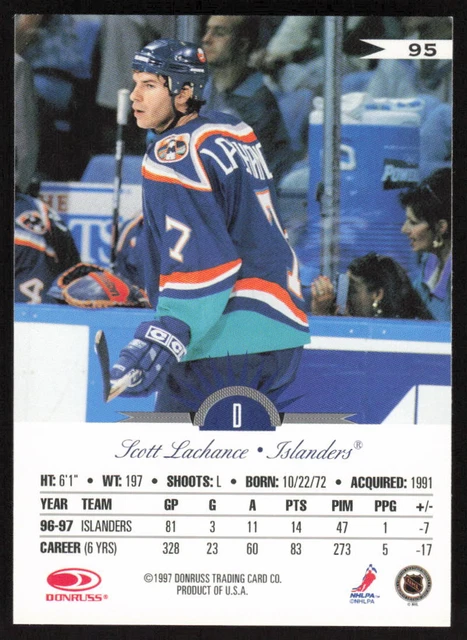 1997 LEAF SCOTT Lachance #95 Islanders de New York EUR 1,96 - PicClick FR