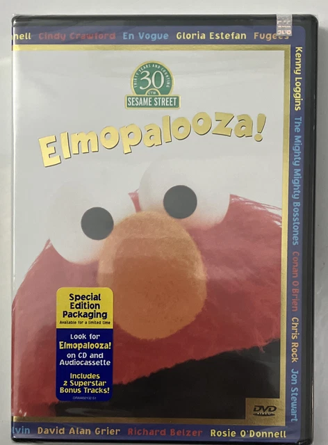 SESAME STREET - Elmopalooza! DVD | 1998 Elmo David Alan Grier Jon ...