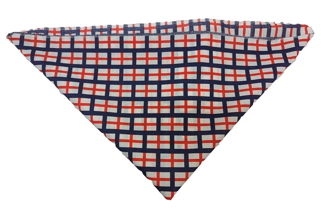 ST GEORGE CROSS England English Flag Bandana Kerchief Fancy Dress ...