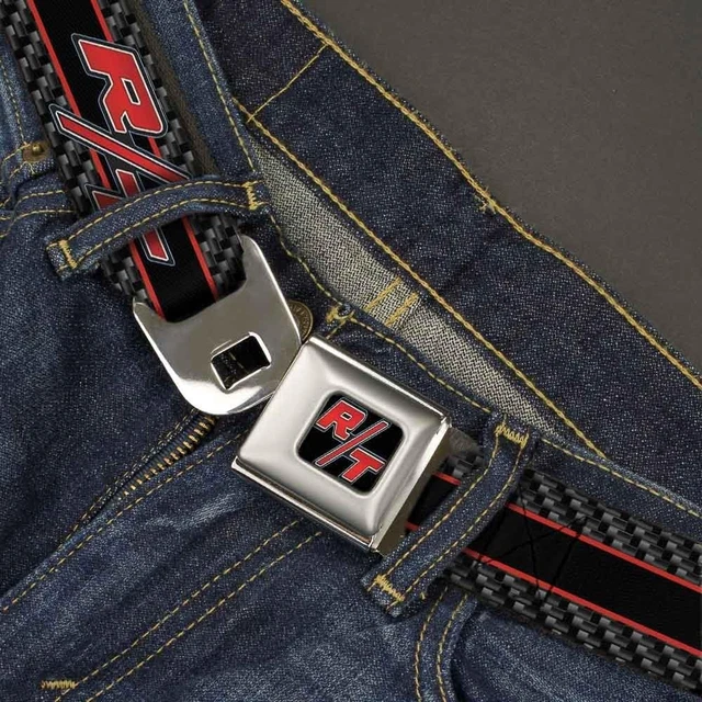 `DODGE CHALLENGER R/T Emblem Full Color Black/White/Red - 1. (US IMPORT ...