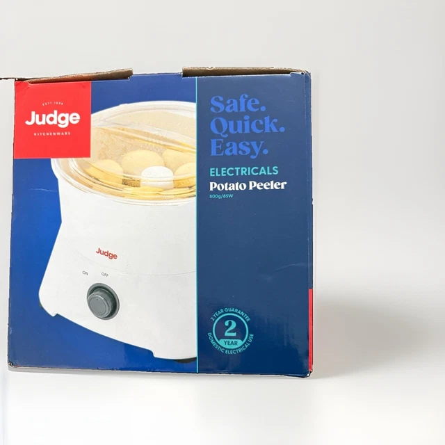 JUDGE ELECTRIC AUTOMATIC Potato Peeler White 85W 800g Plastic JEA110 £ ...