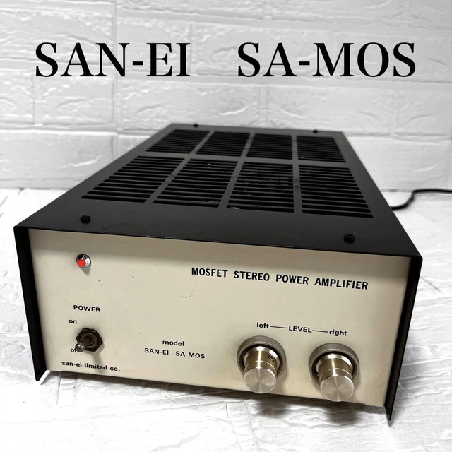 SUPER RARE SAN-EI Sa-Mos puissance Amplificateur Opération Confirmed #11 EUR 673,78 - PicClick FR