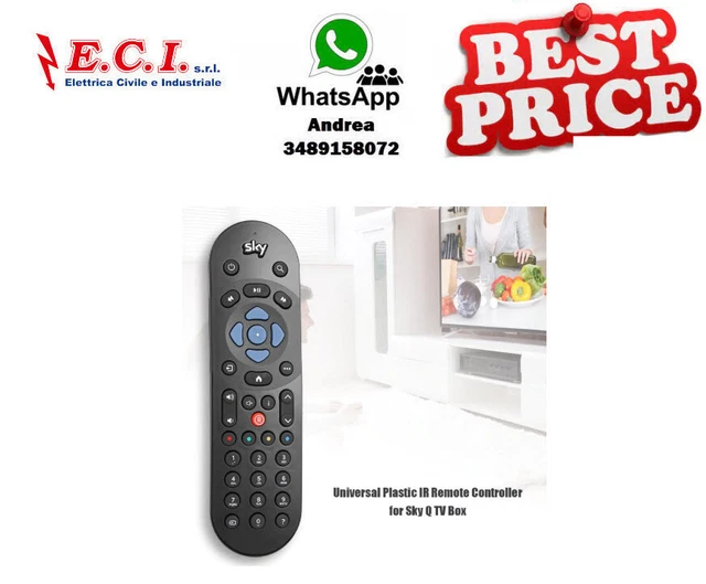 REMOTE CONTROL FOR Sky Q Box Universal Controller Remote $21.59 ...