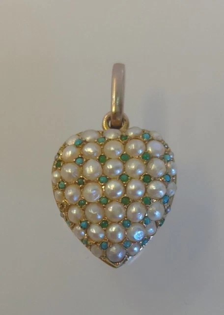 9CT GOLD HEART Shape Hair Locket **See Description** $521.43 - PicClick AU