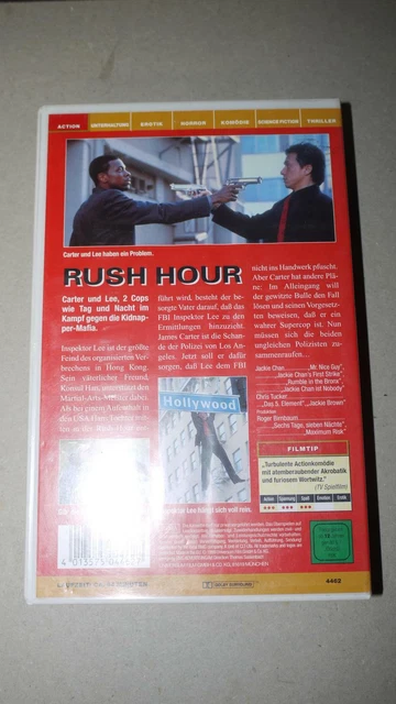 RUSH HOUR JACKIE Chan Chris Tucker VHS VIDEO Kassette EUR 1,00 ...