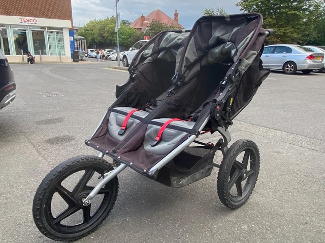 FOR SALE: PREMIUM DOUBLE Child Running Buggy £50.00 - PicClick UK