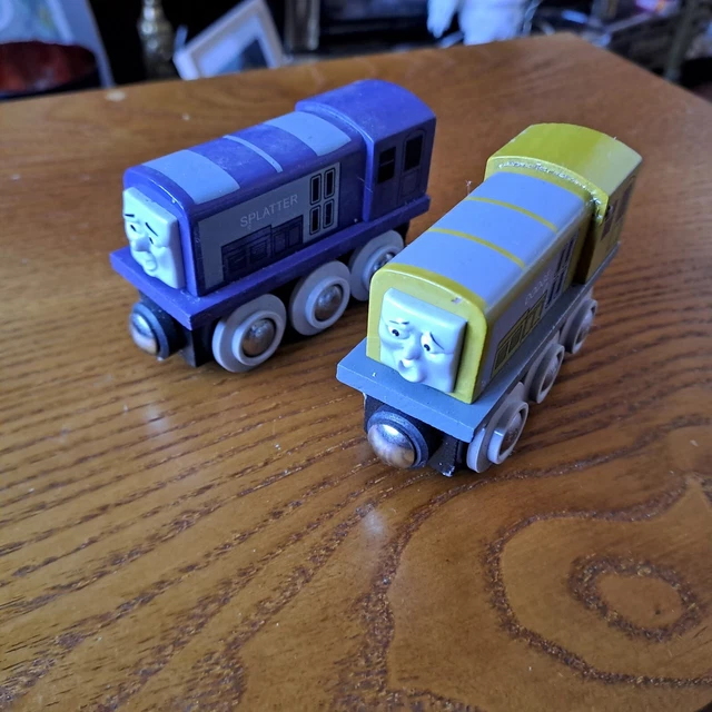 BRIO WOODEN THOMAS and Friends Splatter and Dodge Trains £5.00 ...