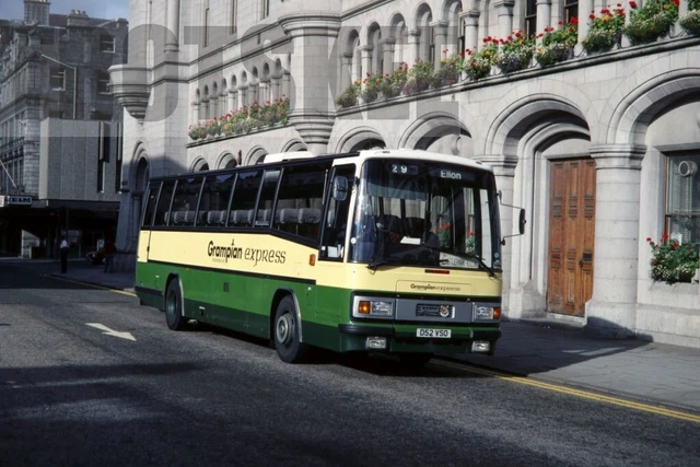 35MM SLIDE GRAMPIAN Bus Leyland Tiger Plaxton 52 D52VSO 1987 Original £ ...