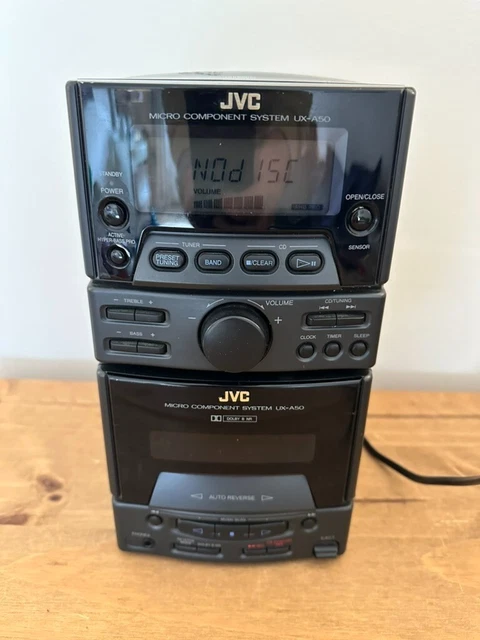 JVC MICRO COMPONENT System UX-A50 - Radio AM FM cassette cassette pour ...
