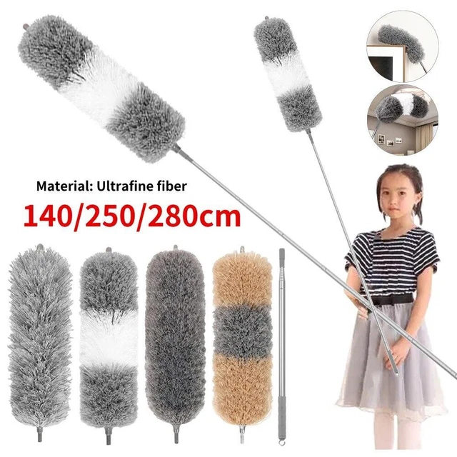 MICROFIBER FEATHER DUSTER Extendable Duster Telescoping Adjustable Long ...