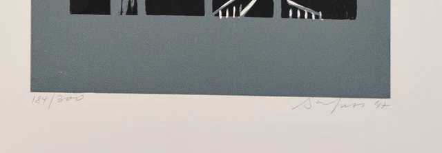 INA BARFUSS /Lithografie/ handsigniert /300 Exemplare / 1997 EUR 80,00 ...