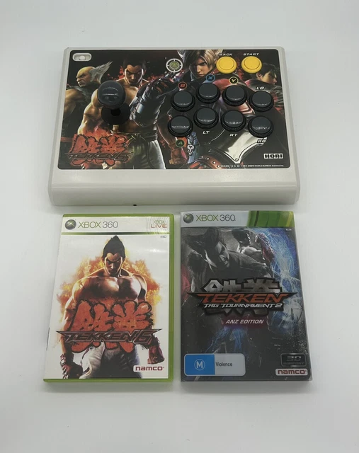 TEKKEN 6 WIRELESS Fight Stick Controller Pad Xbox 360, HORI, Bandai ...
