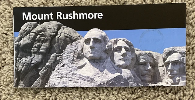 MOUNT RUSHMORE NATIONAL Memorial PARK SERVICE UNIGRID BROCHURE Map NPS ...