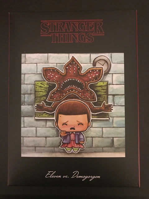 STRANGER THINGS ELEVEN vs Demogorgon Diorama Figure Loot Crate ...