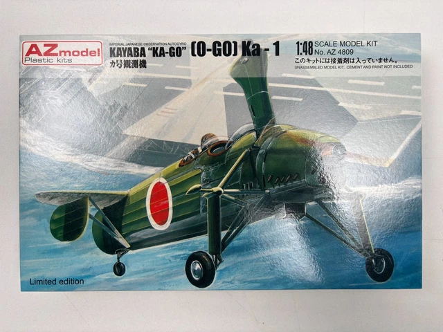 AZ MODEL 1:48E - JAPANESE OBSERVATION AUTOGYRO KAYABA KA-GO KA-1 ...