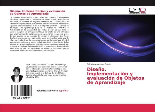 DISEÑO, IMPLEMENTACIÓN Y evaluación de Objetos de Aprendizaje | Zarate | Buch EUR 49,95 ...