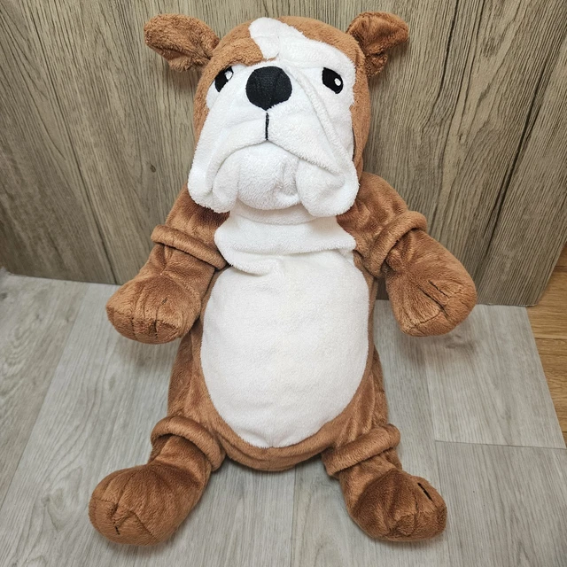 IKEA GOSIG BULLDOG plush soft toy Dog Puppy Brown IMPERFECT £19.99 ...