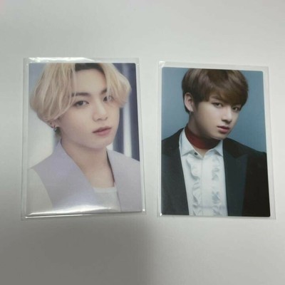 BTS BANGTAN THE BEST official clear photocard 2 pcs set photo card ...