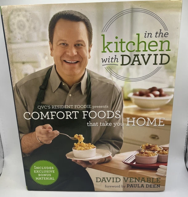 IN THE KITCHEN With David Venable QVC Hardback Cookbook 1st Edition £7. ...