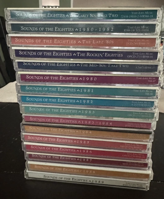 COLLECTION VINTAGE TIME Life Sounds of the Eighties | Lot de 16 CD ...