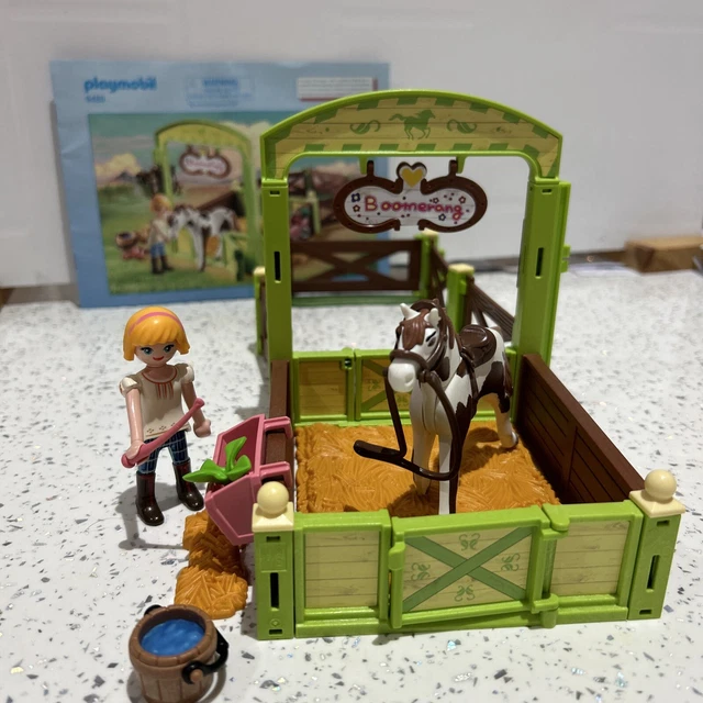 PLAYMOBIL 9480 DREAMWORKS Spirit Riding Free “Abigail & Boomerang ...