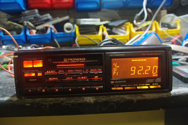 OLDTIMER PIONEER KEH-M5002 SDK autoradio mit FERNBEDIENUNG in TOP ...