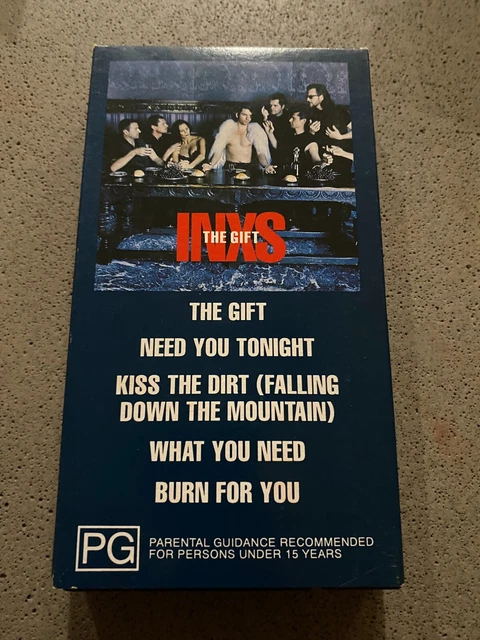 INXS - THE Gift VHS - Rare Australian Only | PAL | 5 Tracks | Video $40 ...