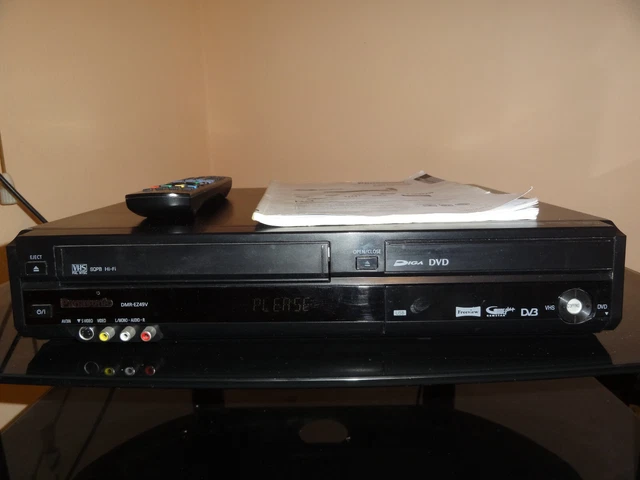 PANASONIC DMR-EZ49V DVD VCR VHS Freeview Recorder (Dolby Digital ...