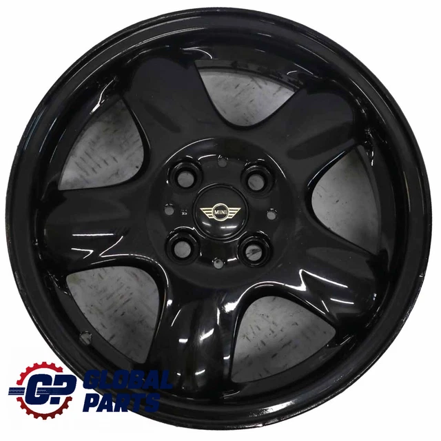 MINI COOPER R50 R56 Felgen Alufelge Schwarz 15" 5 Star Spooler 100 6768498 EUR 41,97 - PicClick FR