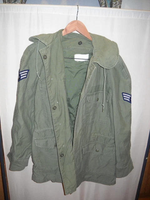 VINTAGE 1960S USAF US Air Force Field Jacket - Size s/m £59.74 ...