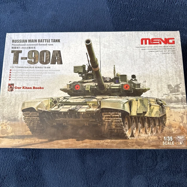 MENG MODEL TS-006 1:35th scale T-90A Russian Main Battle Tank £50.71 - PicClick UK