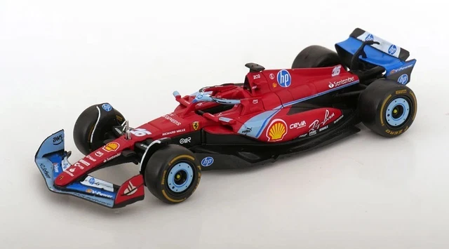 F1 FERRARI SF-24 #16 Charles Leclerc MIAMI GP 2024 1/43 Bburago 18 ...