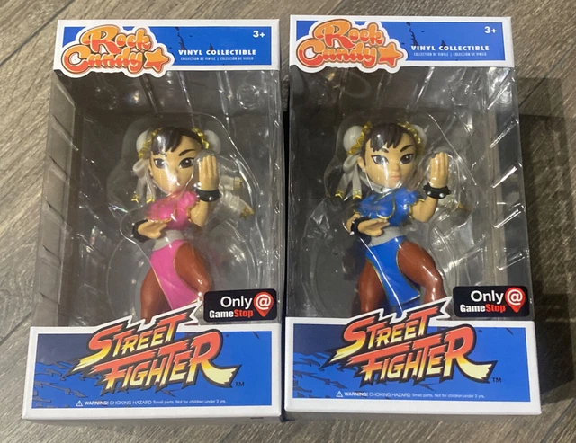 FUNKO ROCK CANDY Street Fighter Chun-LI Chun Li Blue & Pink NEW $34.99 ...