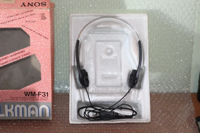 SONY WALKMAN WM-F31 + Complete Manual Box Instructions Rare Not Found ...