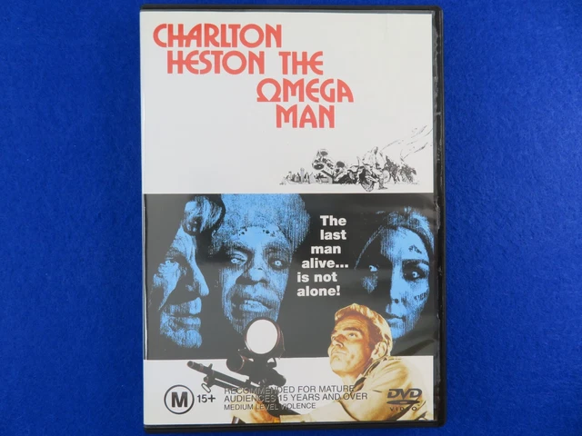 THE OMEGA MAN - Charlton Heston - DVD - Region 4 - Fast Postage !! $13. ...