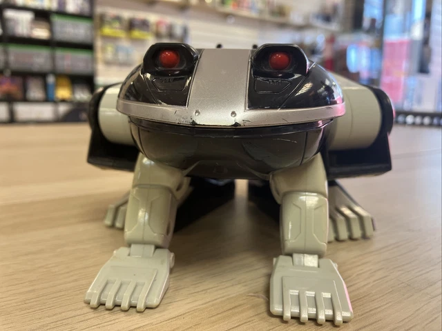 VINTAGE MIGHTY MORPHIN Power Rangers Deluxe Ninja Megazord Black Frog ...