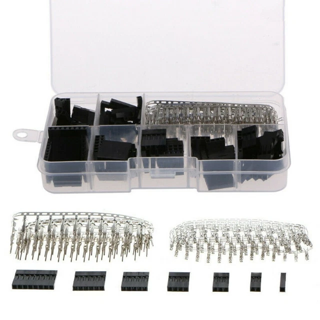 310X MALE+FEMALE WIRE +Header Jumper Pin Connector Housing Assortment ...