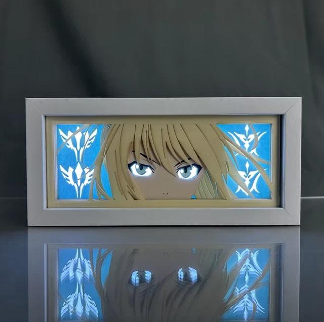 SABER ARTORIA PENDRAGON LED Paper Light Box Fate Stay Night Anime ...