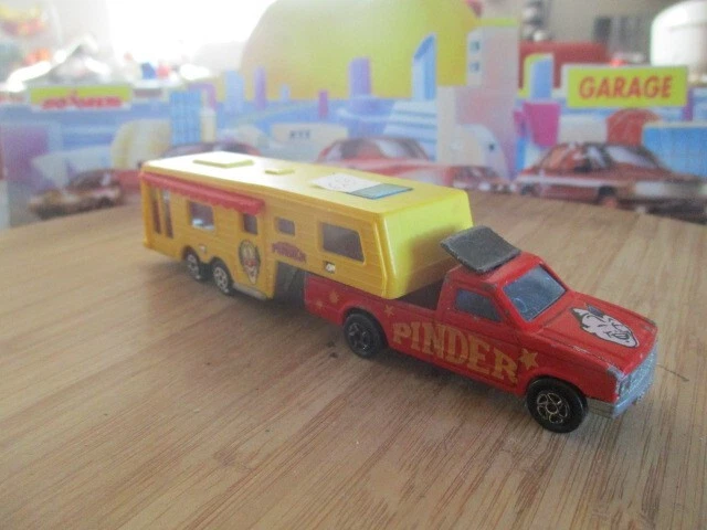 MAJORETTE -PINDER CAMPING Car De Luxe -N°279 Ech 1/60 EUR 4,50 ...