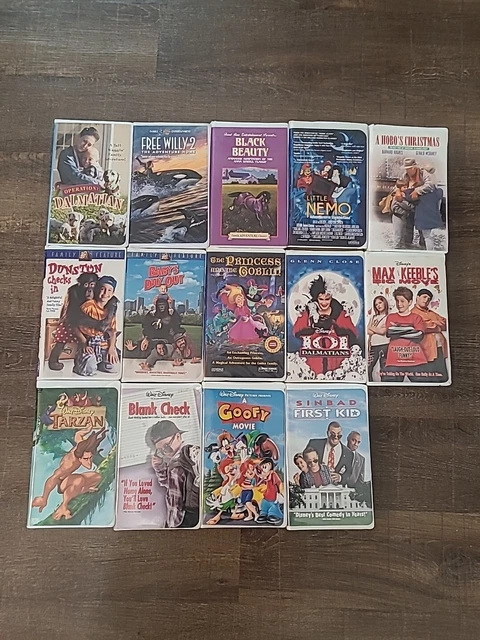 VINTANGE 90S FAMILY VHS -14 VHS Tapes Disney Fox- £12.36 - PicClick UK
