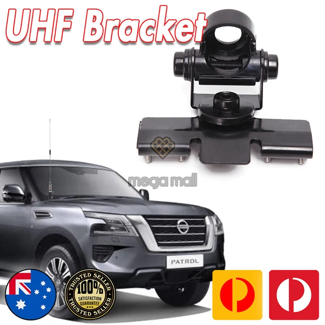 UHF ANTENNA BRACKET Bonnet Hinge Fits Nissan Patrol Ti Ti-L DX ST Y62 ...